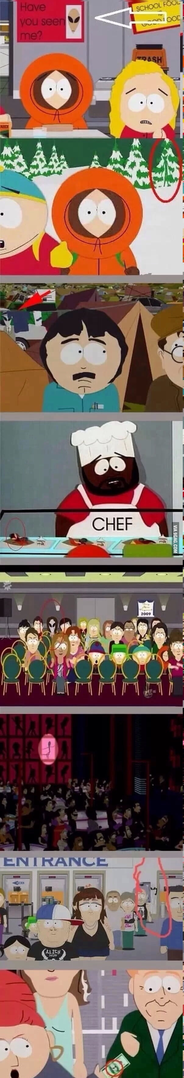 Aliens in South Park - 9GAG