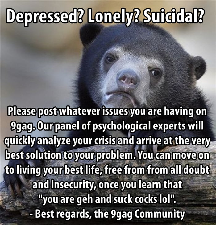 Confession Bear Memes for the Save - 9GAG