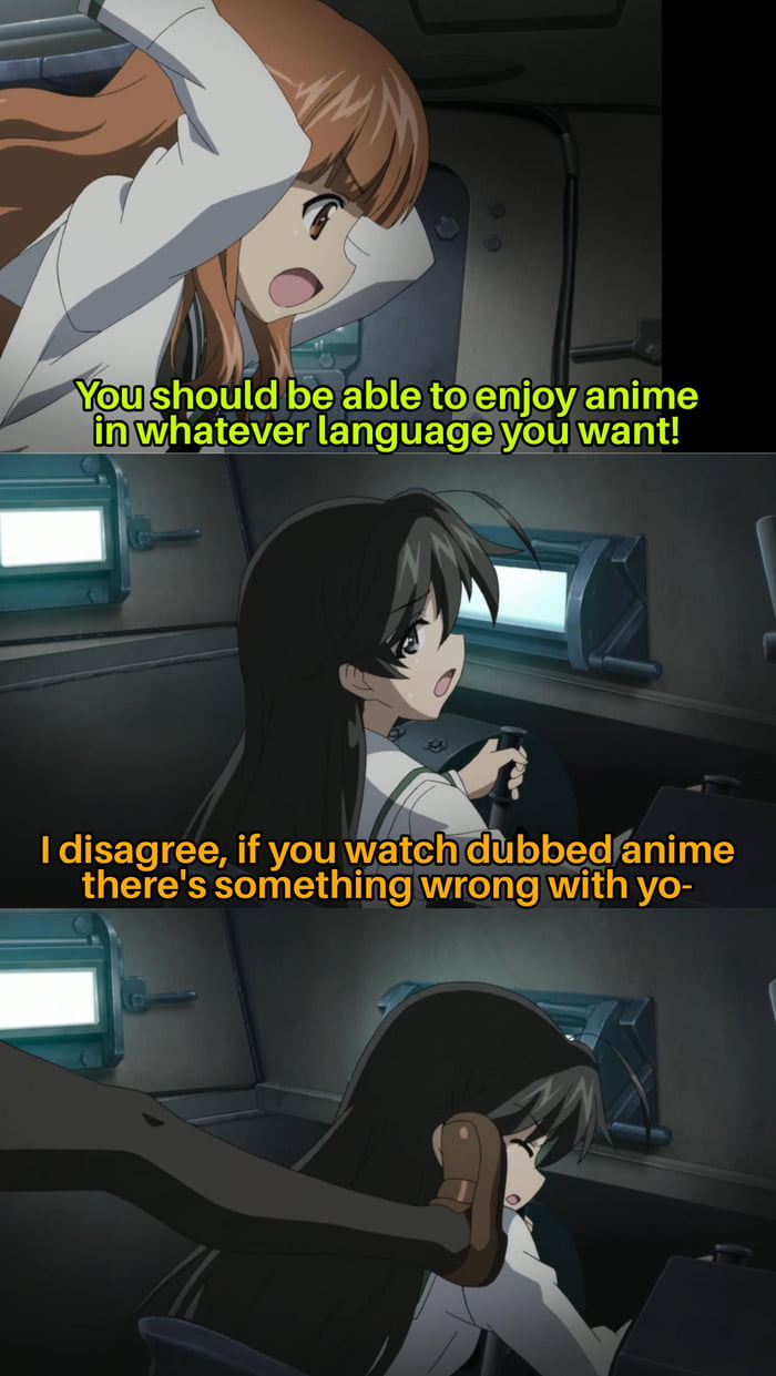 Literally me with Komi Can't Communicate spanish dub - 9GAG