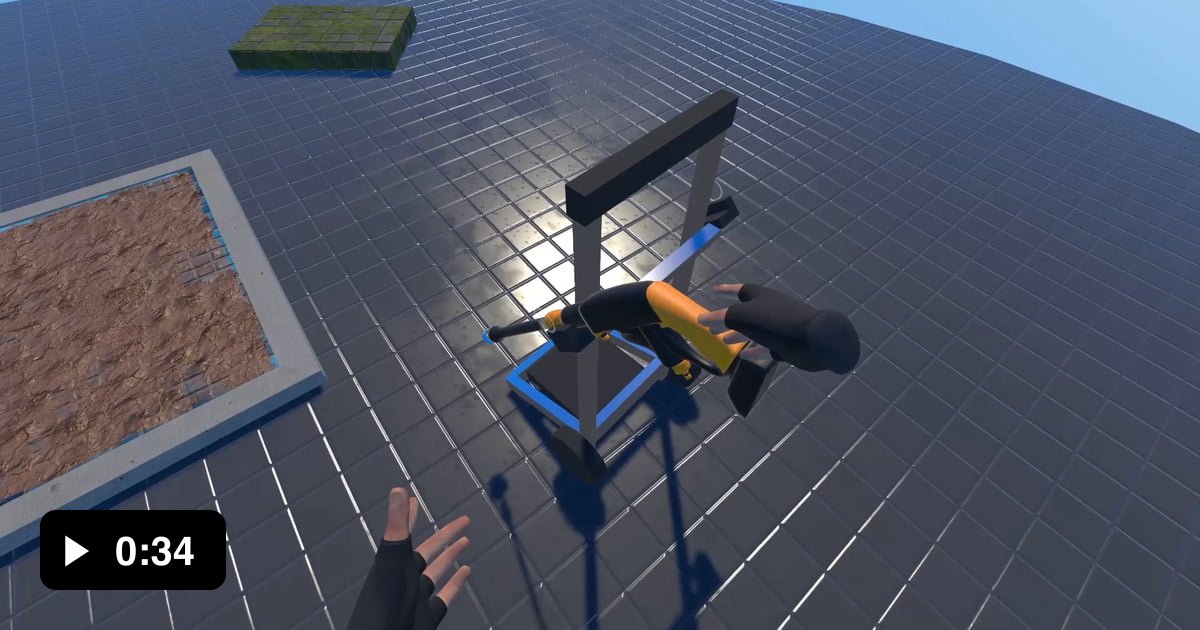 I'm working on a VR power washing game. Would you play it? - 9GAG