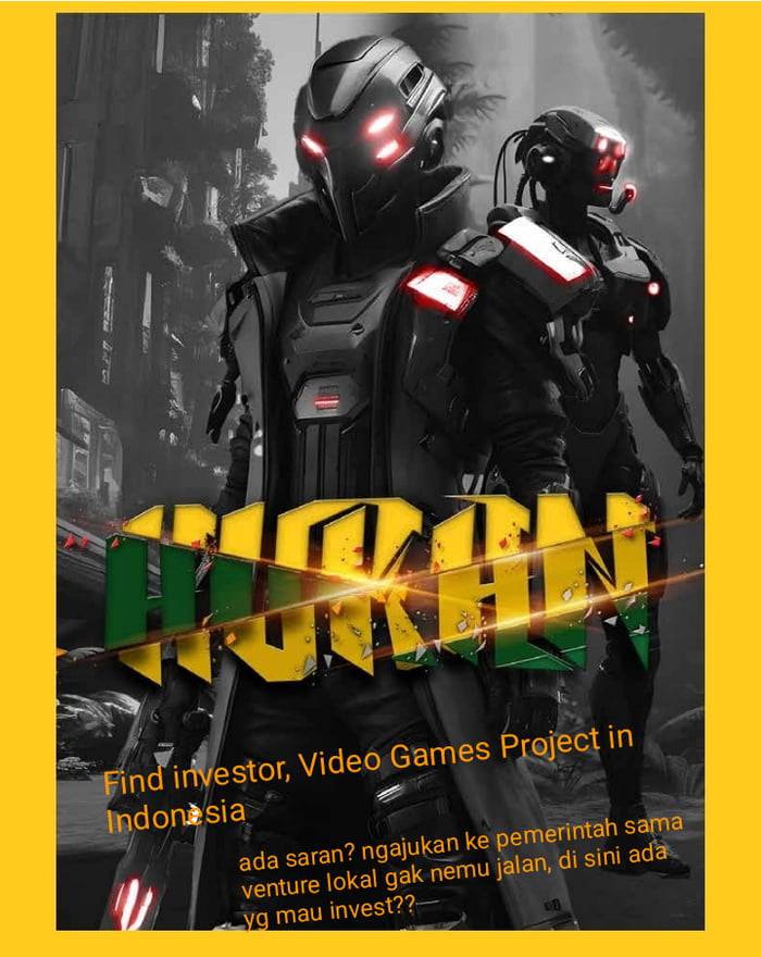 Looking for investmen, video games project - 9GAG