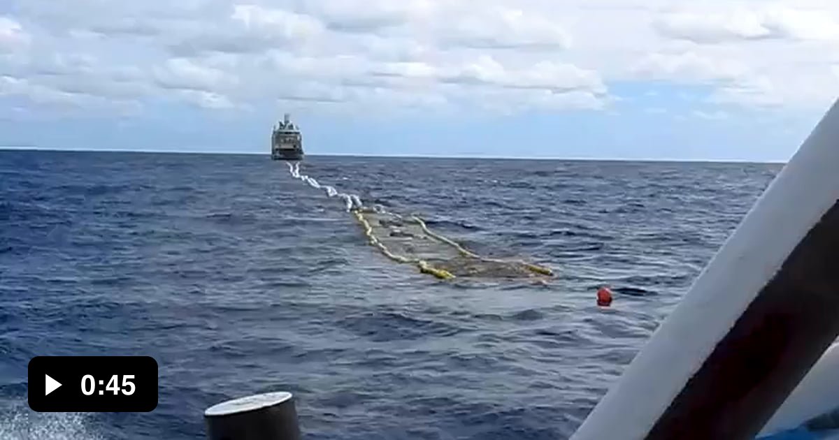 The Ocean Cleanup initiative amasses their largest single catch for ...