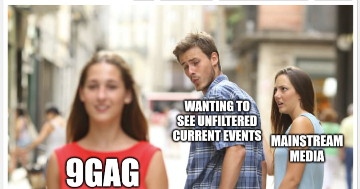 As annoying as it can be to see this meme site posting current events ...