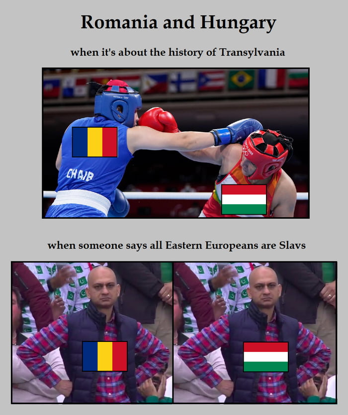 Romania and Hungary - 9GAG