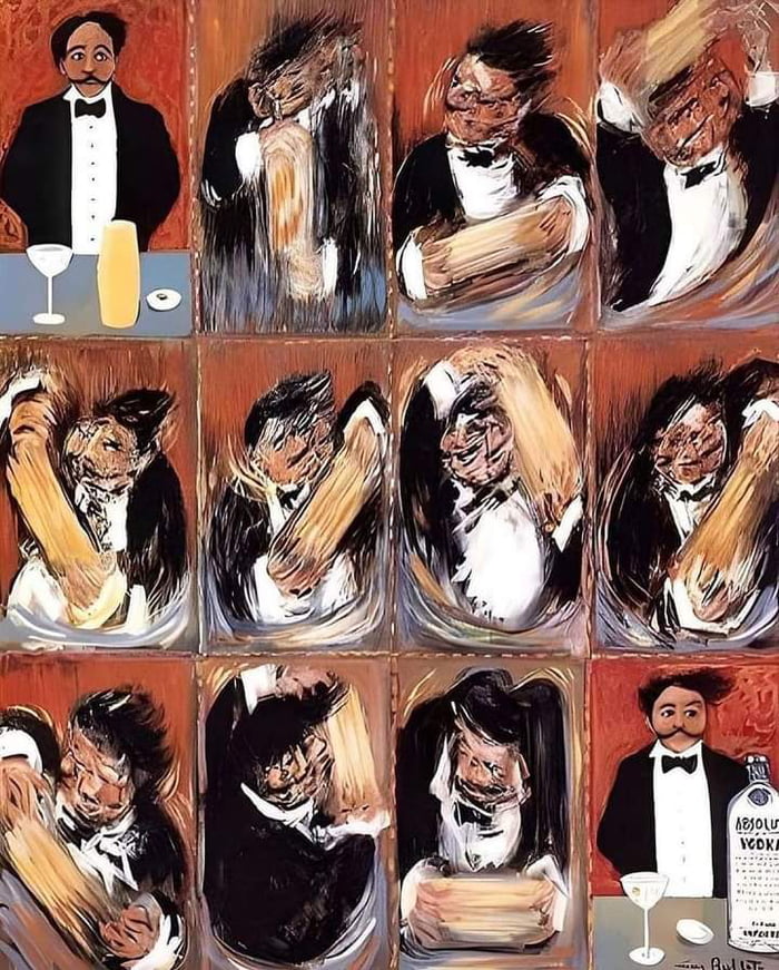 "The Making of the Perfect Martini” (Guy Buffet, 2000) 🍸 - 9GAG
