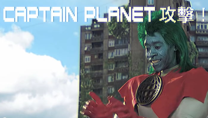 No one remembers Captain Planet any more... - 9GAG