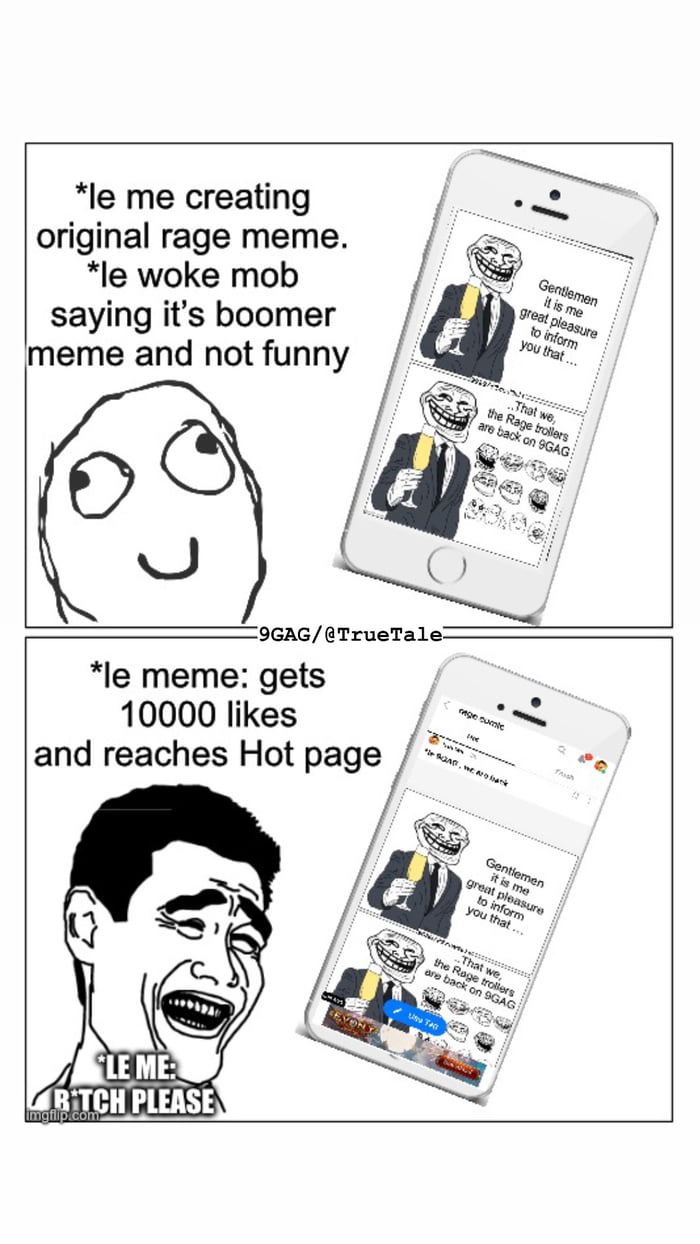 *le rage comic - 9GAG