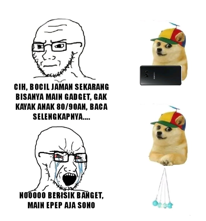 Kelakuan si boomer duar duar preketek. - 9GAG
