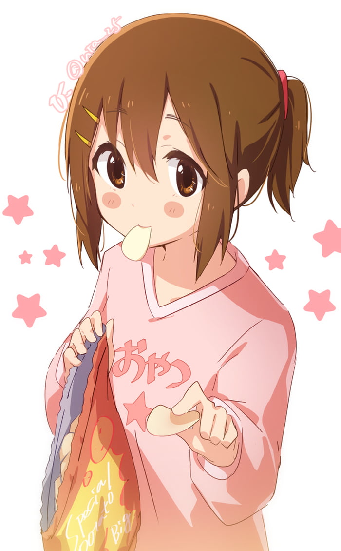Daily HTT-Time! #4 Yui loves eating - 9GAG