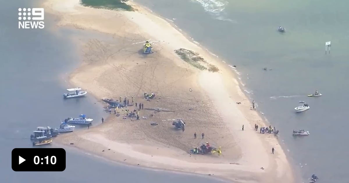 In Australia, four people were killed and 13 others injured after a mid-air collision between ...