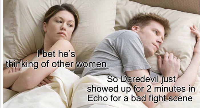 Did people actually enjoy any of the fight scenes in Echo? - 9GAG
