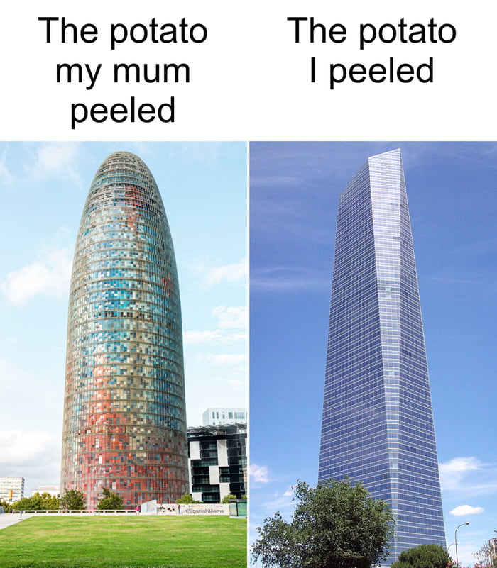 My mum is better at peeling them - 9GAG