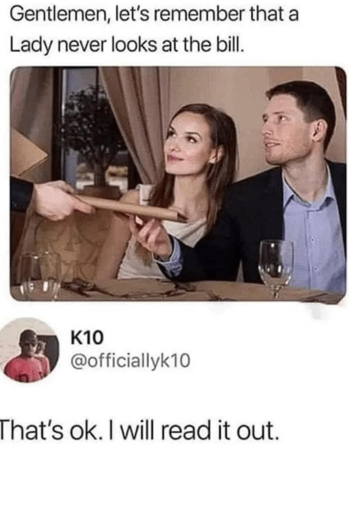 She has to know what it says somehow - 9GAG