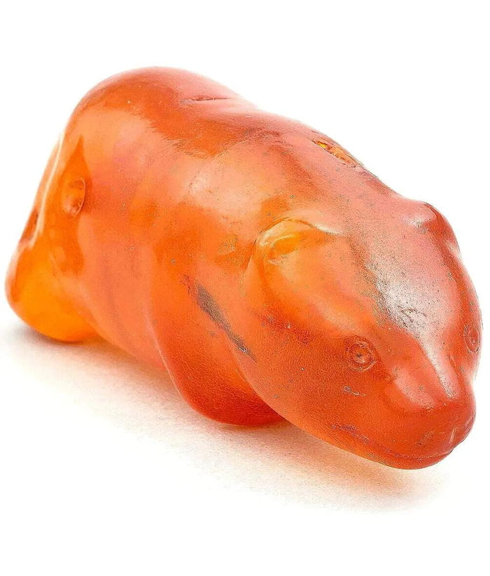 Mesolithic Amber Bear Figurine (9600-4100 BC), Poland. In Mesolithic ...