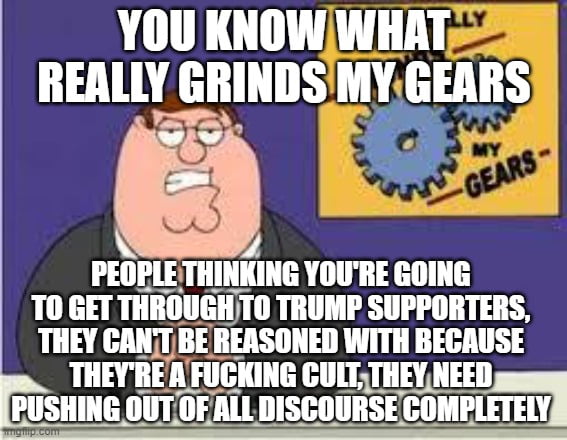 Stop treating them as worthy of rationale and reasoning, just get rid ...