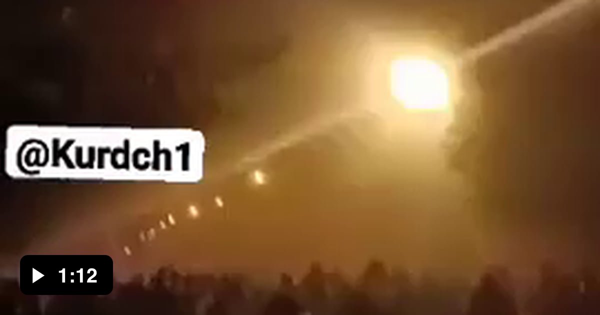 Video from the Kurdish city of Shino, (Iran) reportedly liberated and ...