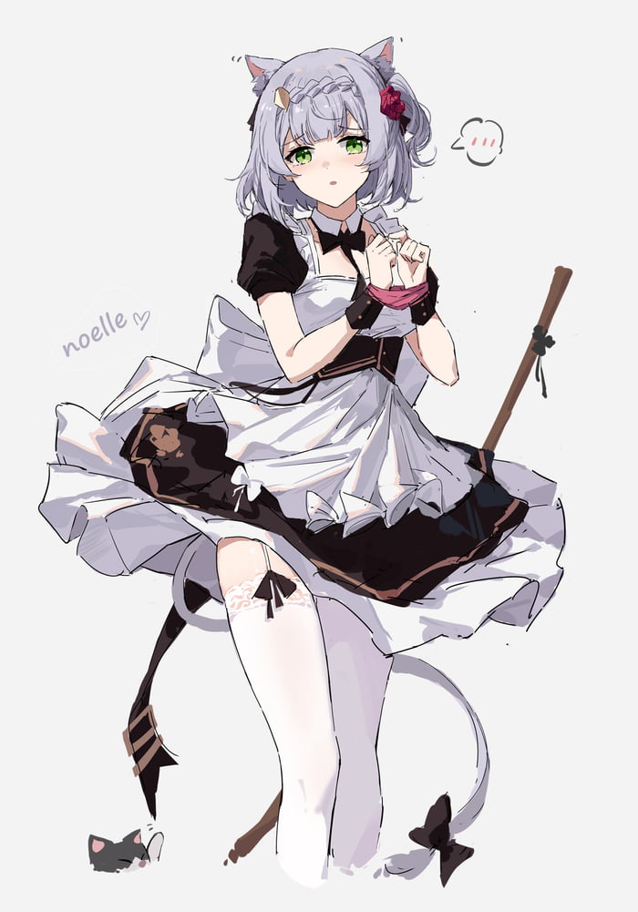 Neko Maid Noelle - 9GAG