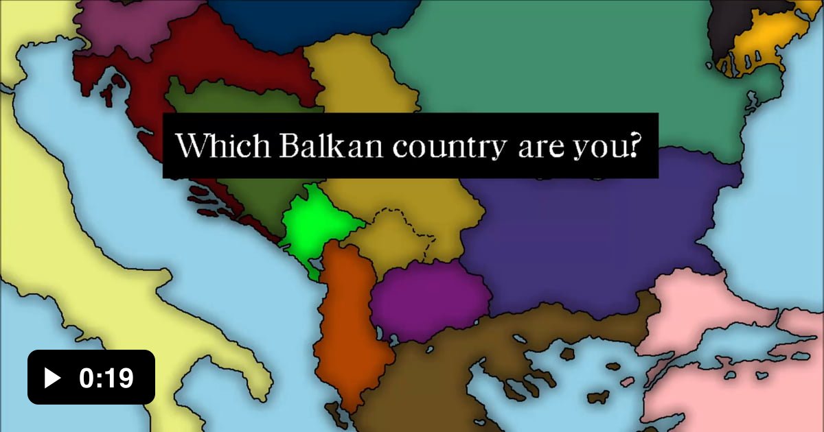 Which is your favorite Balkan country? - 9GAG