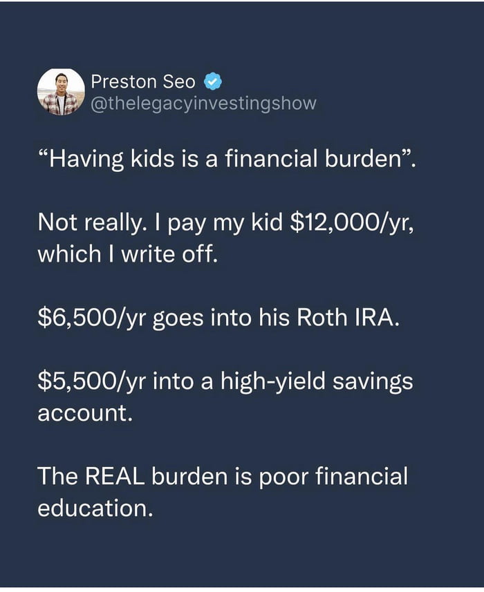 More advice from another financial genius totally in touch with reality … - 9GAG