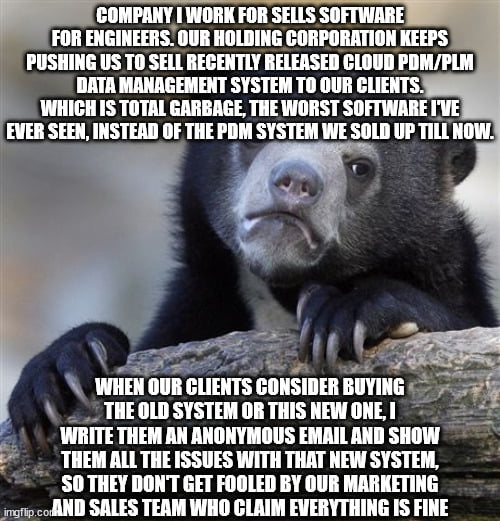 We are slowly turning into a scam company... I tried convincing my boss ...