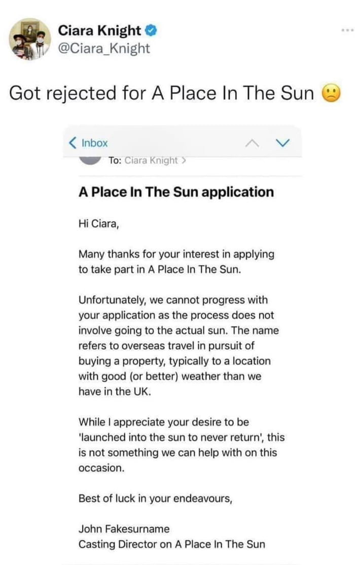 Launched into the sun - 9GAG