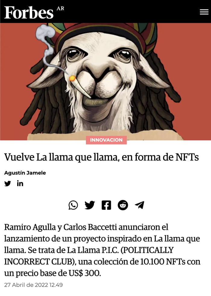 Alguien sabe en qué quedó esto? Conocen alguien quie haya comprado NFT? - 9GAG