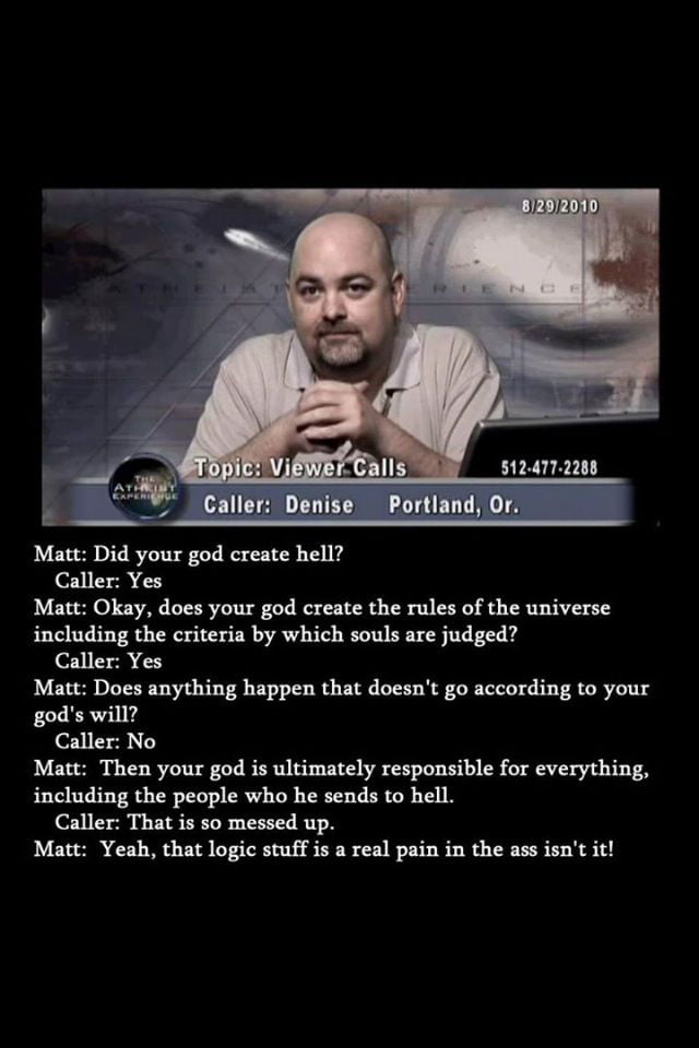 Oh No! Logic!!!! My only weakness!!! - 9GAG