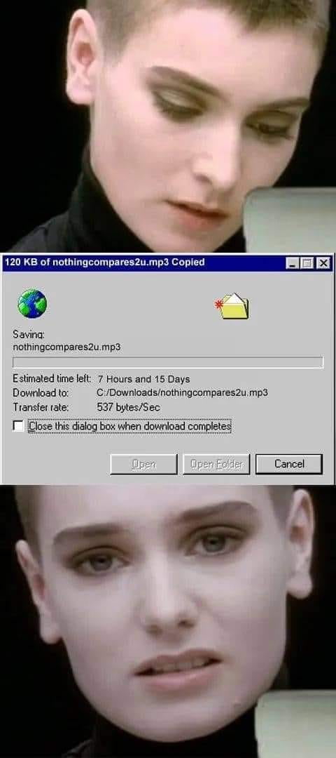 *Dial-up modem noises intensifies - 9GAG