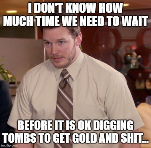 I'm sure i can find cool stuff too in a graveyard - 9GAG