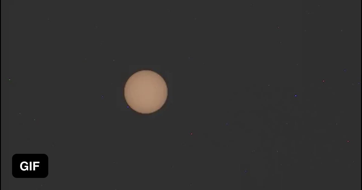 Perseverance watches a partial solar eclipse as a Martian moon transits the Sun yestersol - 9GAG