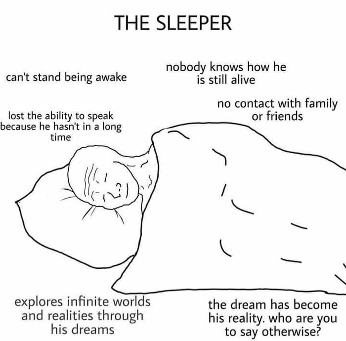 The sleeper - 9GAG