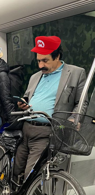 Turkish Mario spotted in Germany - 9GAG