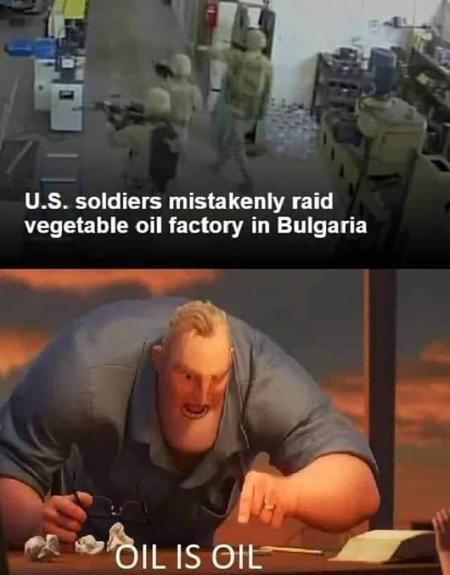 OIL IS OIL!!! - 9GAG