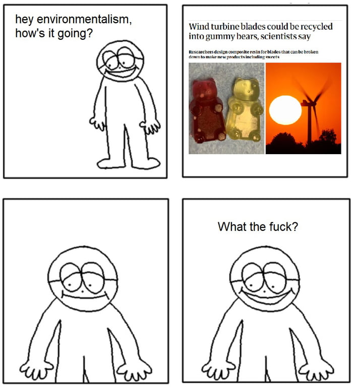 "Mommy, what are gummy bears made of?" "Turbine blade, of course!"... f**king hell - 9GAG
