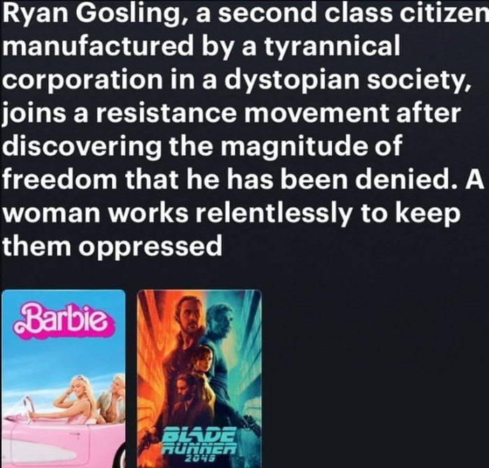 Its more like a warning for boys, not to become like Ken - 9GAG