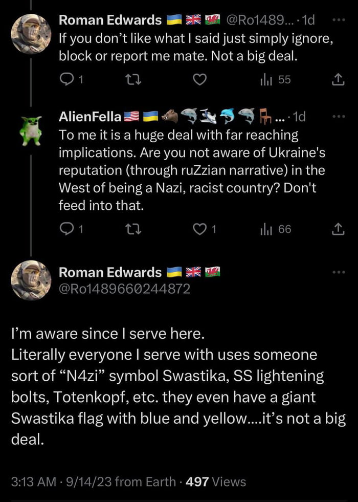 Roman Edward's.. winner of the new banned Twitter /X account and soon ...