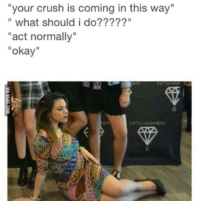 Just act normal - 9GAG