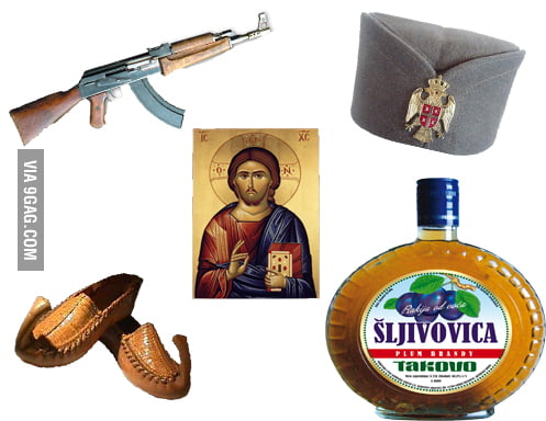 Serbian Starter pack - 9GAG