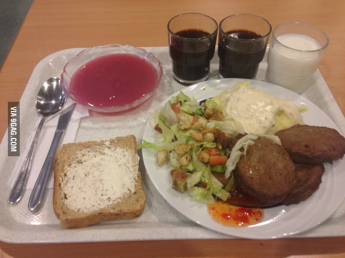 Finnish school meal, its free by the way.. - 9GAG