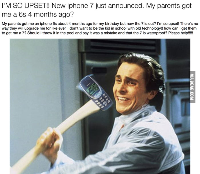 First world problems at its finest - 9GAG