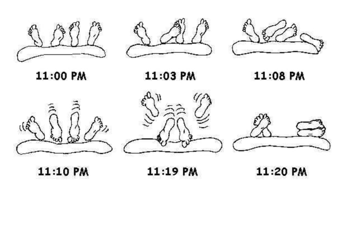 The story of 20 toes told in 20 minutes. - 9GAG