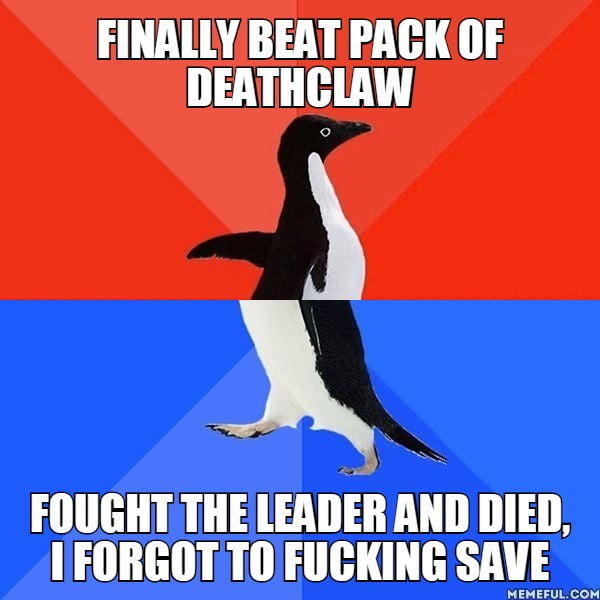 Anyone know the quick save button for fallout new Vegas? - 9GAG