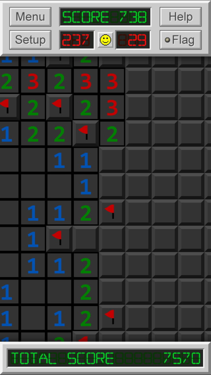 Night mode on minesweeper? The future is now old man. - 9GAG