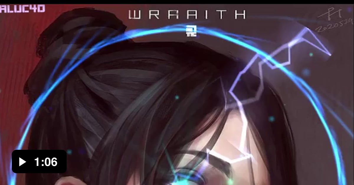 Wraith void specialist FanArt animation + voice lines remix - 9GAG
