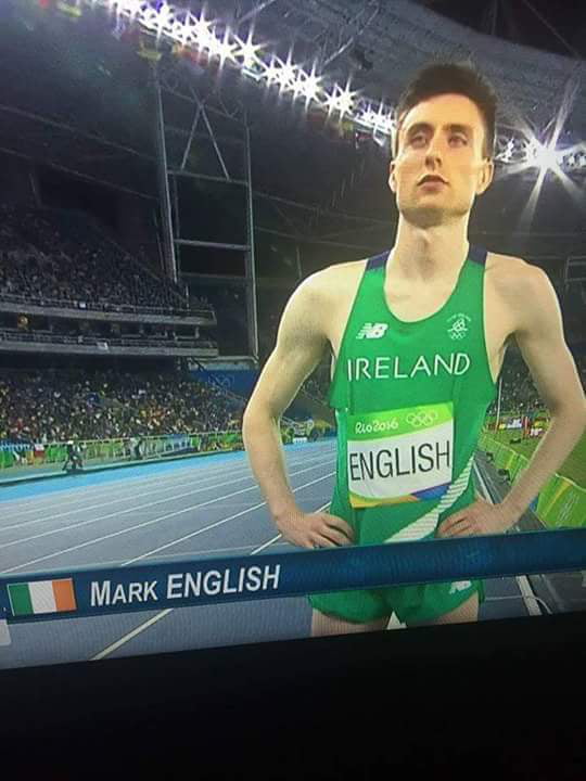Representing Ireland, Mark English. He does not seem happy. - 9GAG