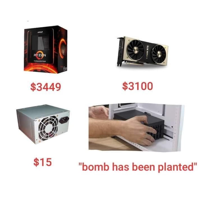 Don't cheap on your PSU - 9GAG