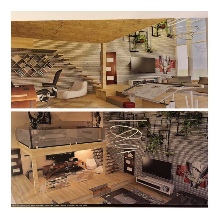 A little project I did for highschool. It was my first ever render! What do you guys think? - 9GAG