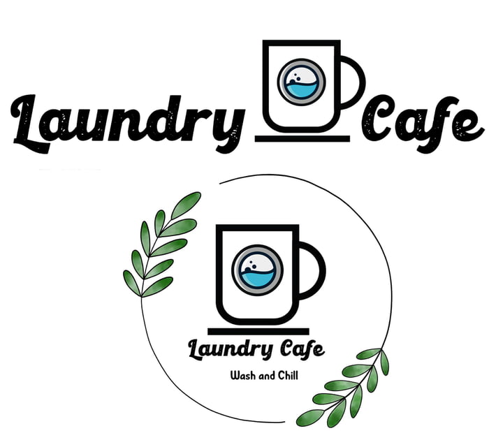 Hello to all experts on 9gag, I am designing logo for laundry cafe that ...
