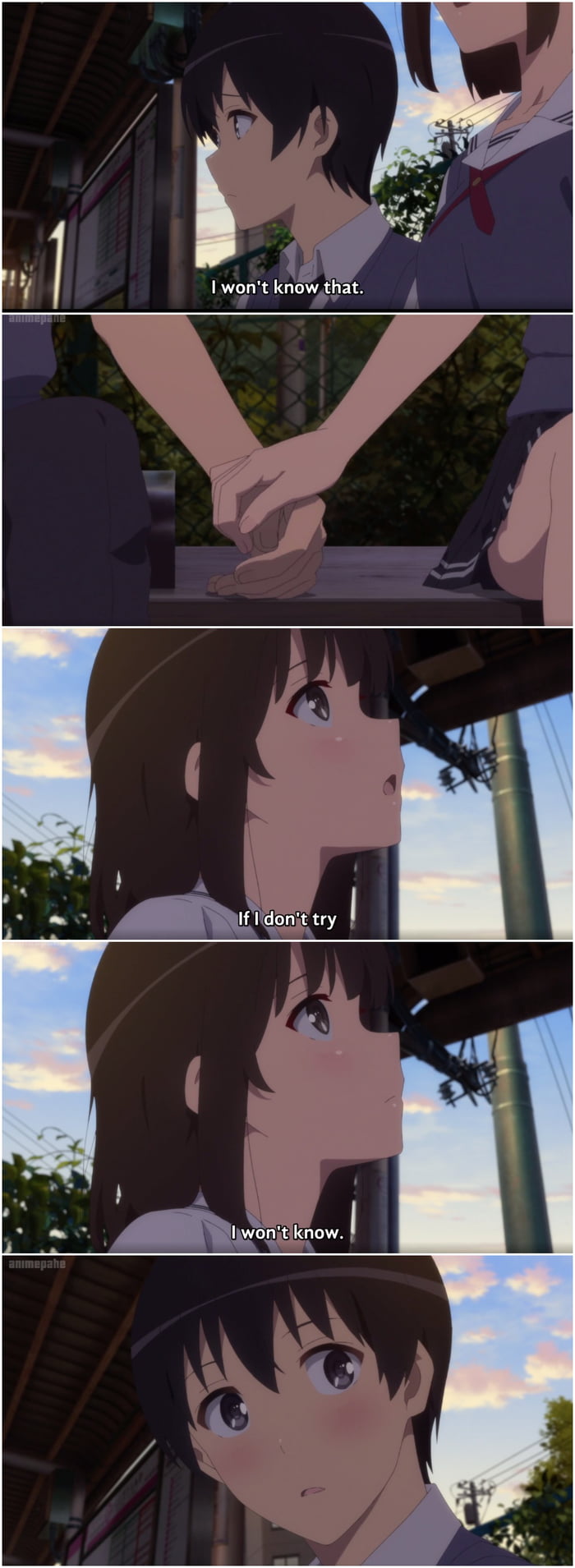 Tomoya x Megumi ~ For those who weren't able to watch in the cinema, the movie is now available ...