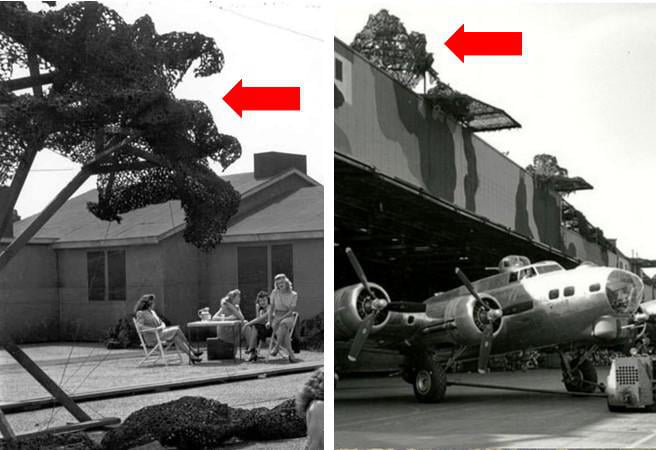 During WW2, the US military designed a fake town neighborhood on top of ...